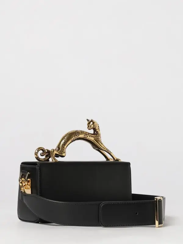 LANVIN Leather Bag With Sculptural Handle