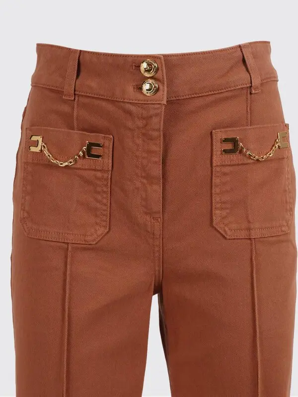Elisabetta Franchi Jeans Colour - Brown