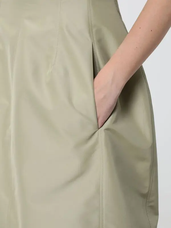 JIL SANDER Sleeveless A-line Midi Dress