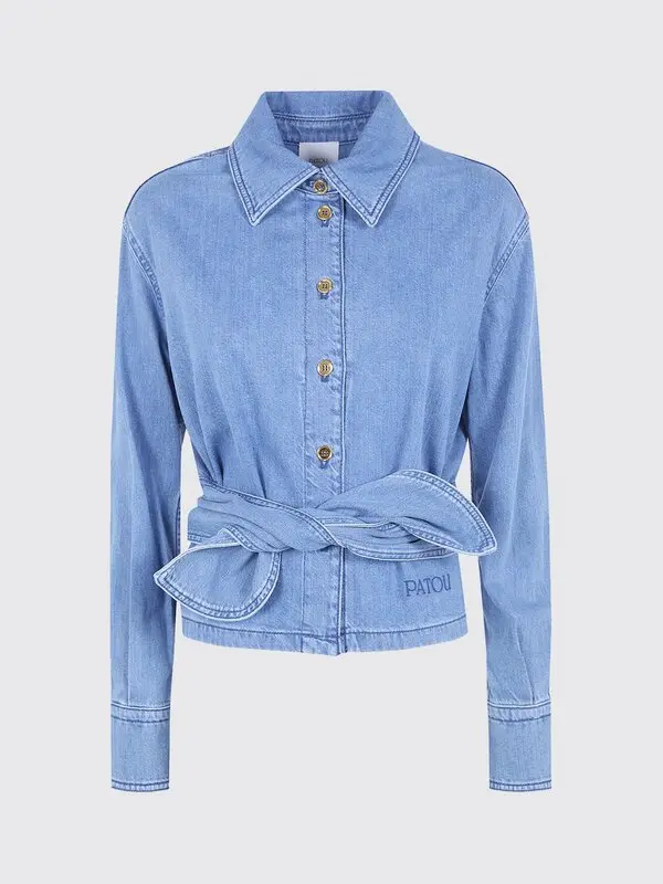 PATOU Shirt With Tie Detail