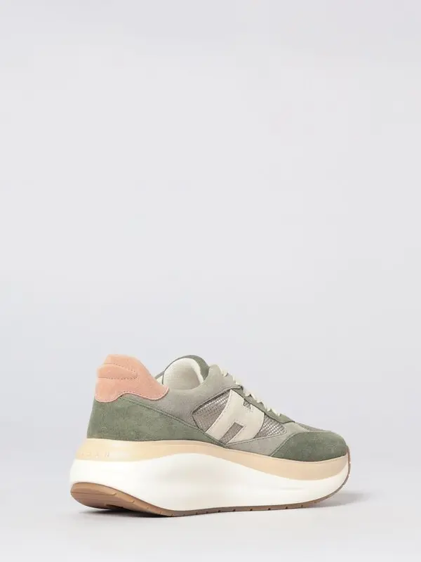 Hogan Maxi I Active Suede And Mesh Sneakers