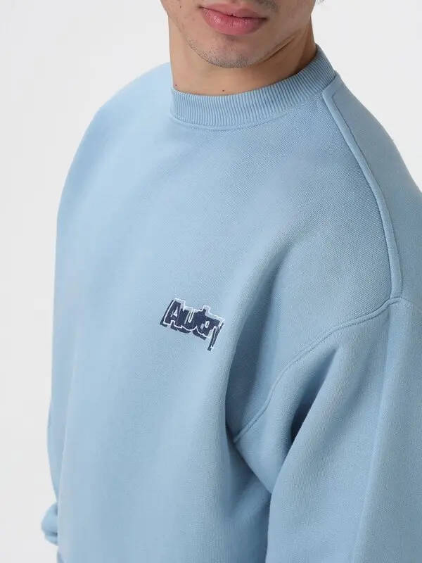 AUTRY Cotton Crewneck Sweatshirt With Logo