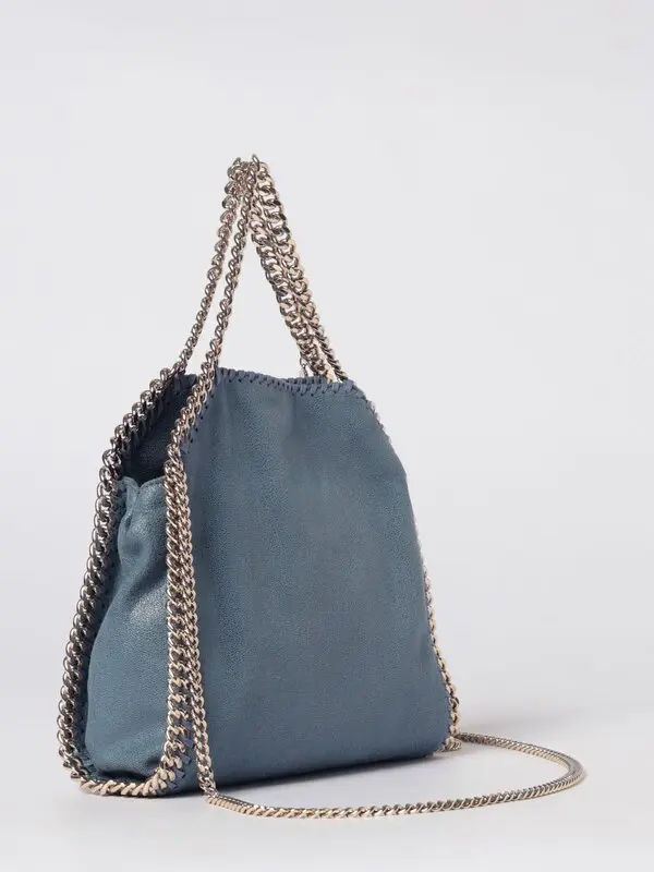 Stella McCartney Falabella Faux Suede Bag - Blue