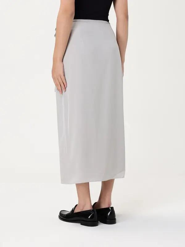 Theory Wrap Midi Skirt
