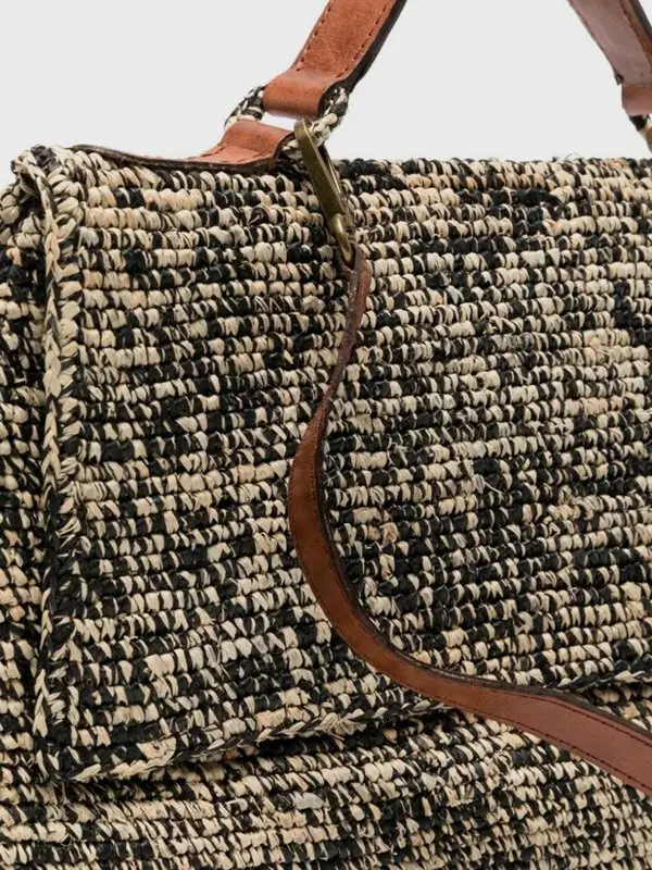 IBELIV Lahady Raffia Handbag - Green