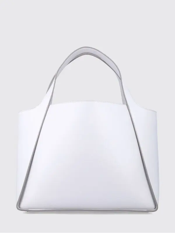 Stella McCartney Faux Leather Bag With Micro Stud Logo
