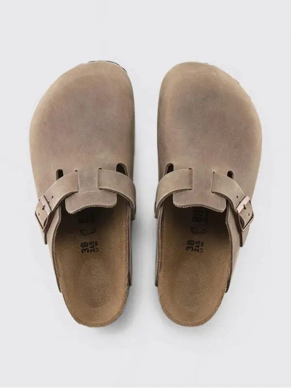 BIRKENSTOCK Boston Oiled Leather Mules