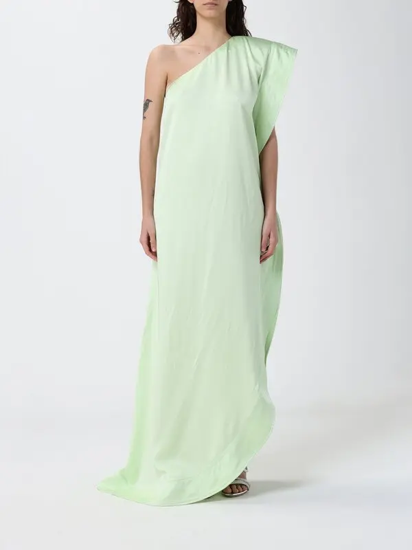 Stella McCartney One-shoulder Satin Gown