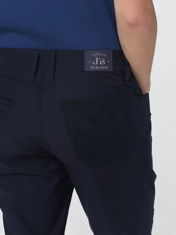 JECKERSON Slim Fit Gabardine Trousers