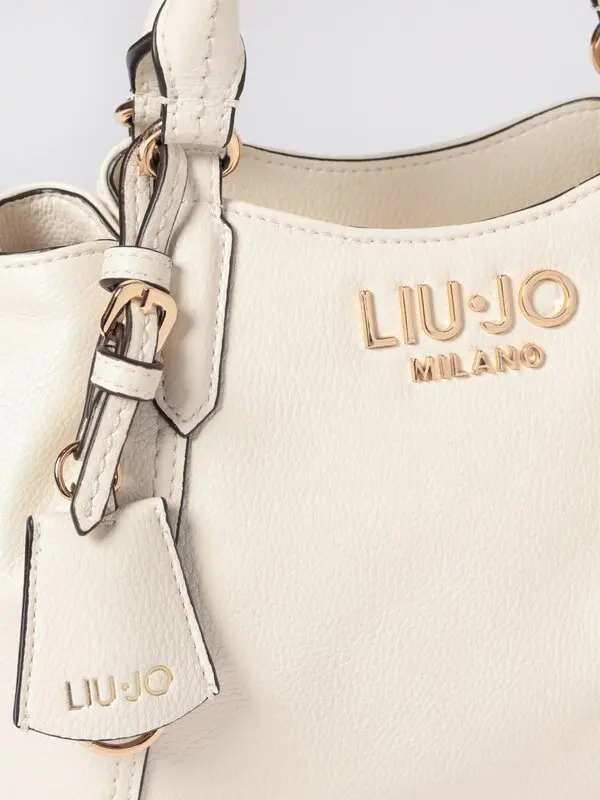Liu Jo Grained Faux Leather Bag - White