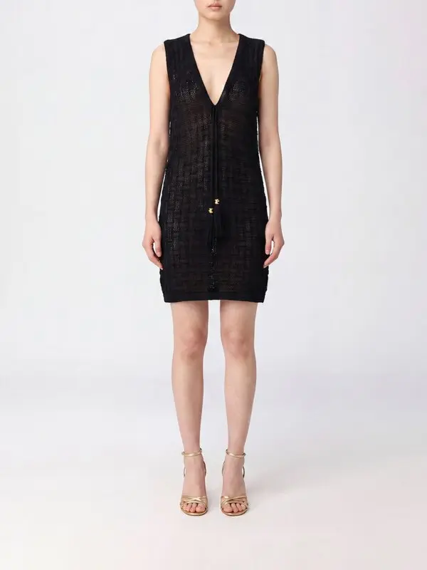 Elisabetta Franchi Knitted Mini Dress