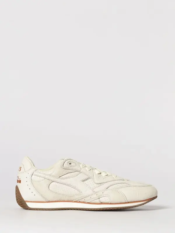 DIADORA Equipe Sneakers In Leather - Ivory