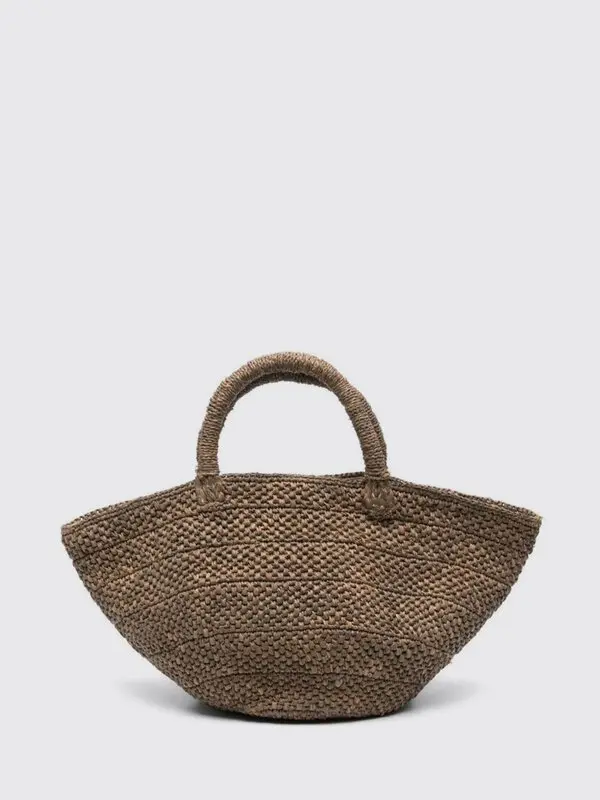 IBELIV Ela Raffia Tote Bag - Brown