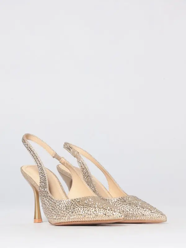 TWENTY FOURHAITCH Phuket Rhinestone Fabric Slingback