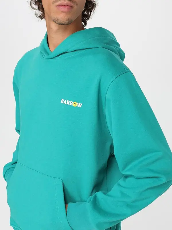 BARROW Hoodie With Graphic Detail - Beige