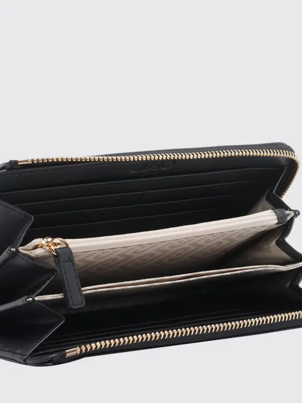 Liu Jo Saffiano Faux Leather Wallet - Black