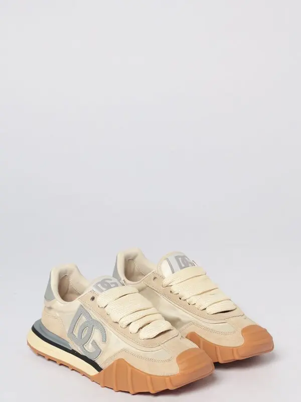 Dolce & Gabbana Suede And Nylon Dg Athletic Sneakers