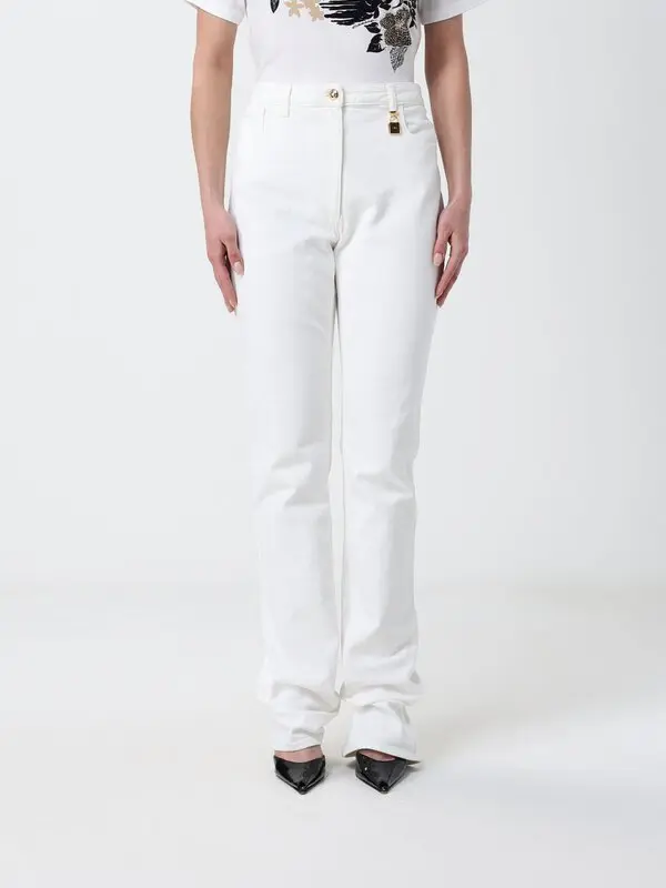 Elisabetta Franchi Stretch Denim Slim Fit Jeans