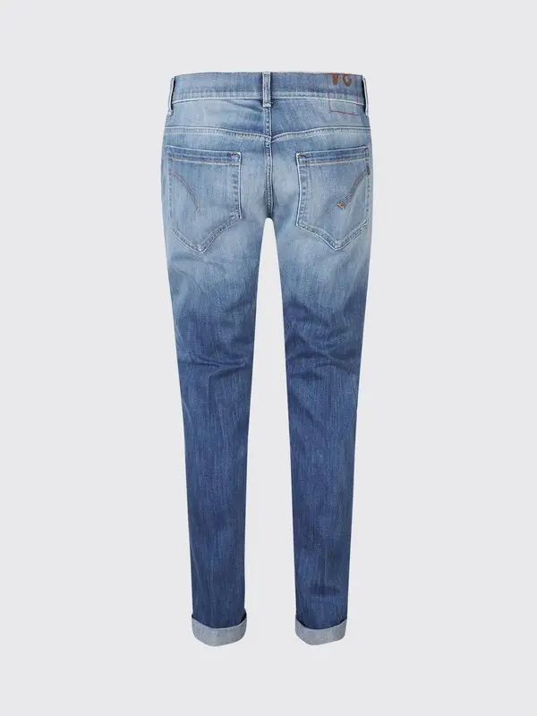 DONDUP Slim Fit Cotton Denim Jeans