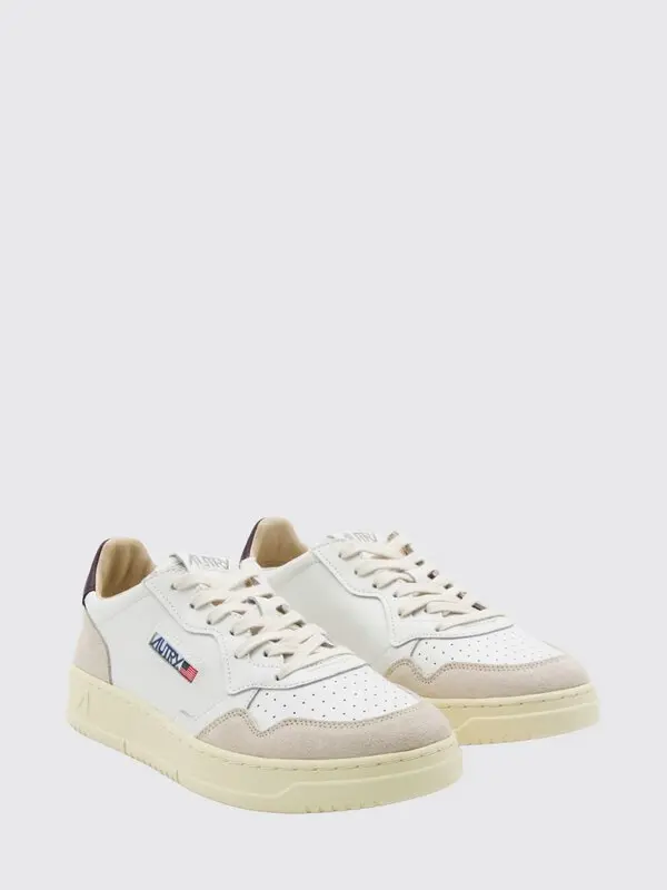 AUTRY Medalist Low Top Sneakers In Leather, Suede, And Nylon - White