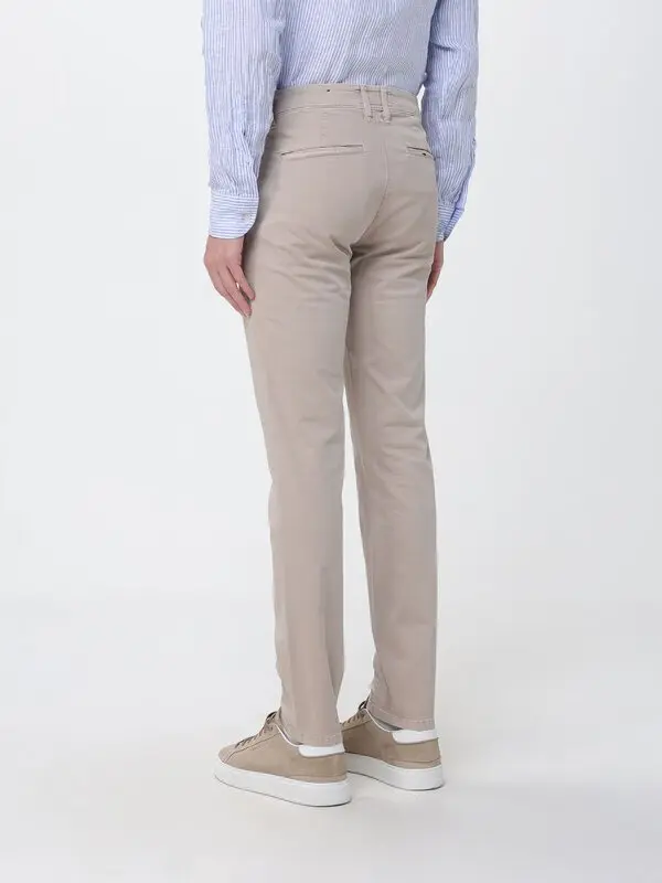 JECKERSON Chino Trousers In Stretch Cotton - Beige