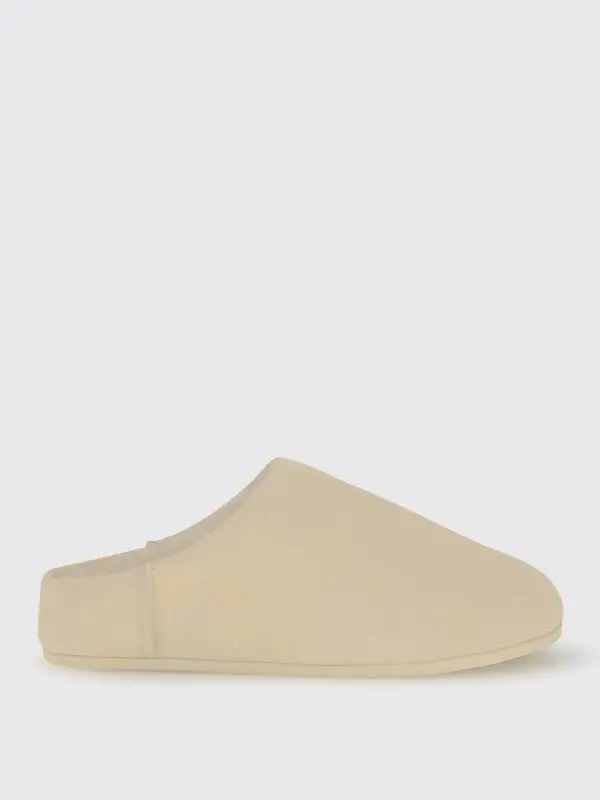 UGG Elea Suede Sabot Mules With Wool Interior - Pink
