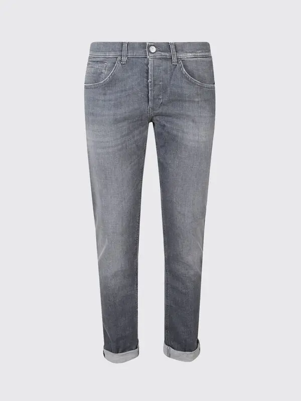 DONDUP Slim Fit Cotton Denim Jeans - Grey