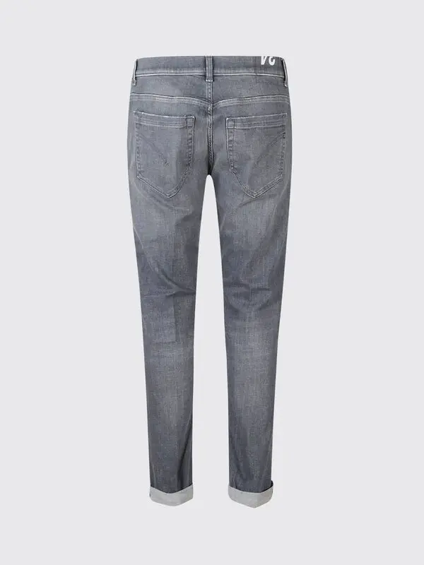 DONDUP Slim Fit Cotton Denim Jeans - Grey