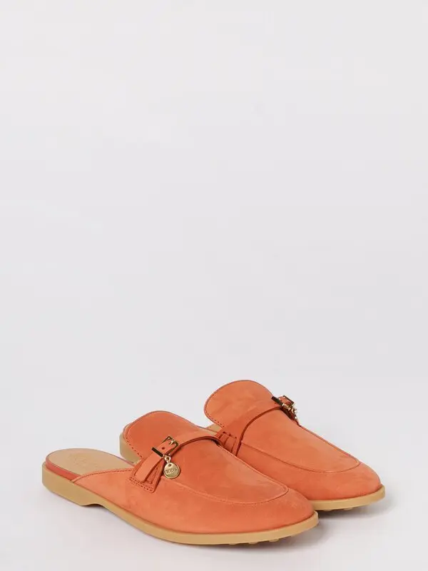 TOD'S Suede Slippers - Brown