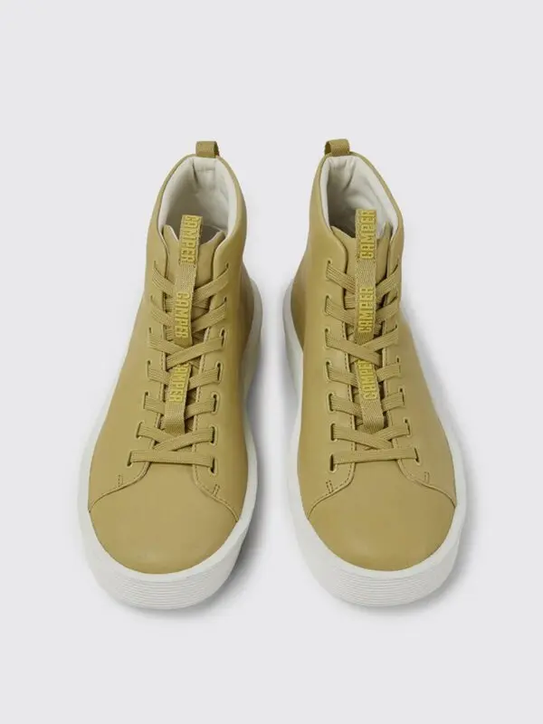 Camper Courb Calfskin High Top Sneakers