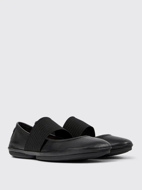 Camper Ballet Flats With Elastic Strap
