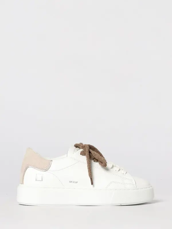 D.a.t.e. Leather Sfera Sneakers - White