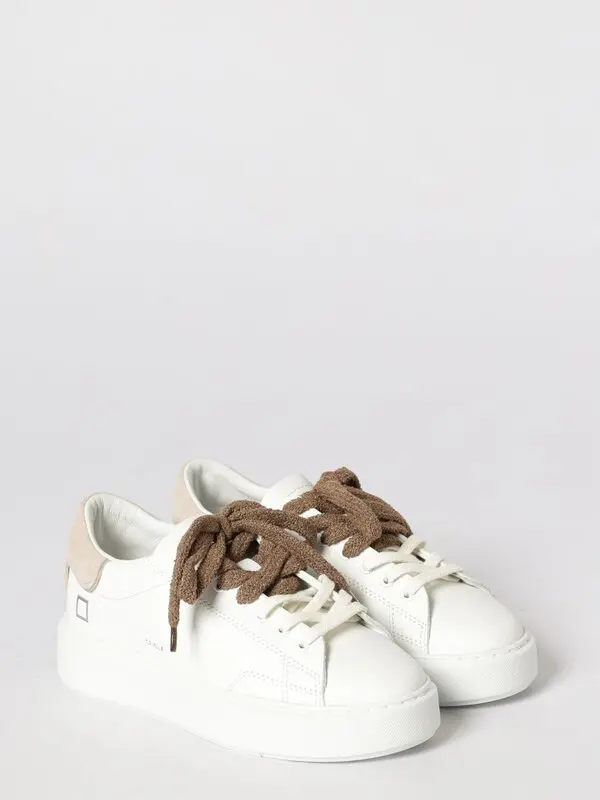 D.a.t.e. Leather Sfera Sneakers - White
