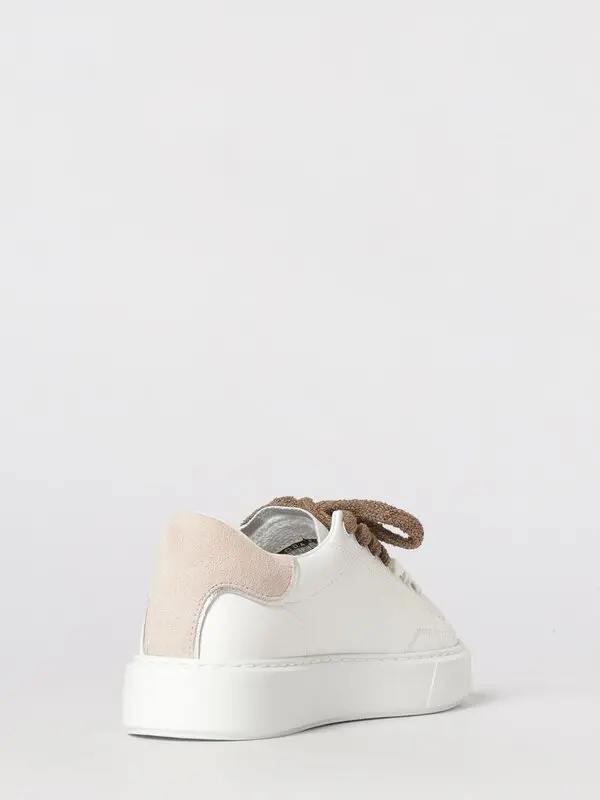D.a.t.e. Leather Sfera Sneakers - White