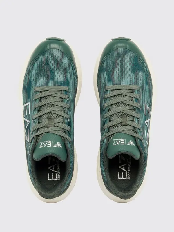 EA7 Printed Polyester Sneakers