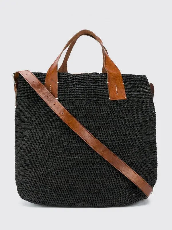 IBELIV Mety Crocheted Raffia Tote Bag