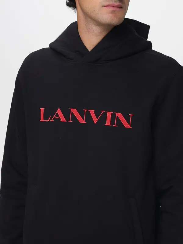 LANVIN Cotton Hoodie With Logo