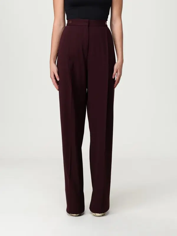 Elisabetta Franchi Tailored Wide Leg Trousers
