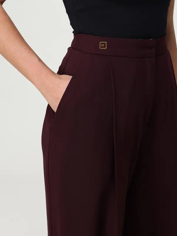 Elisabetta Franchi Tailored Wide Leg Trousers