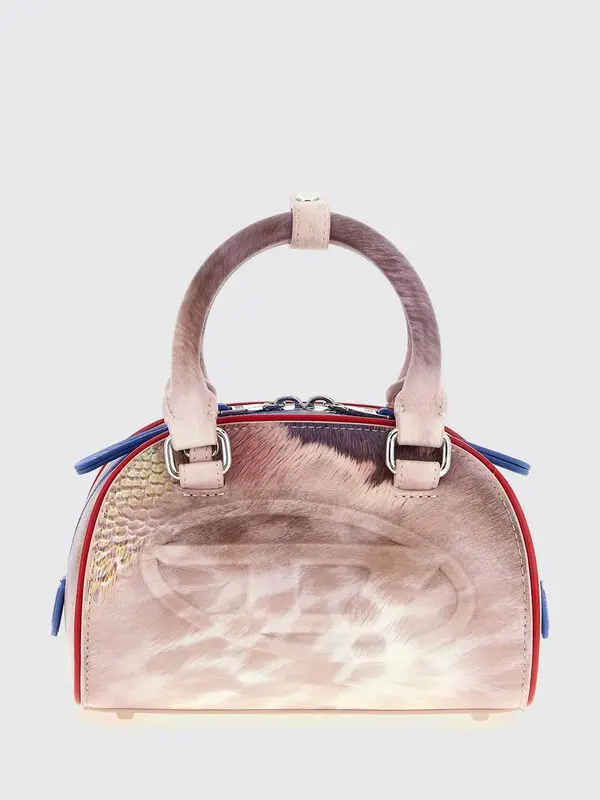 DIESEL® 1dr Dome Bag In Printed Synthetic Leather