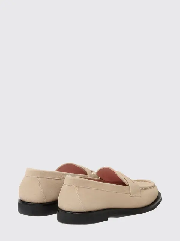 Fabiana Filippi Suede Loafers With Decorative Ornament
