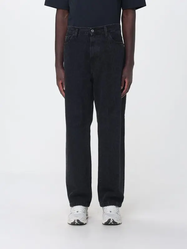Carhartt Work In Progress Snake Landon Cotton Denim Jeans