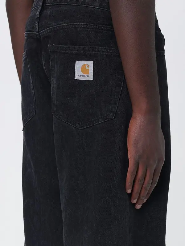 Carhartt Work In Progress Snake Landon Cotton Denim Jeans