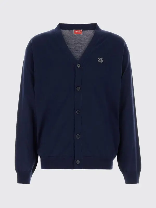 Kenzo Flower Wool Cardigan