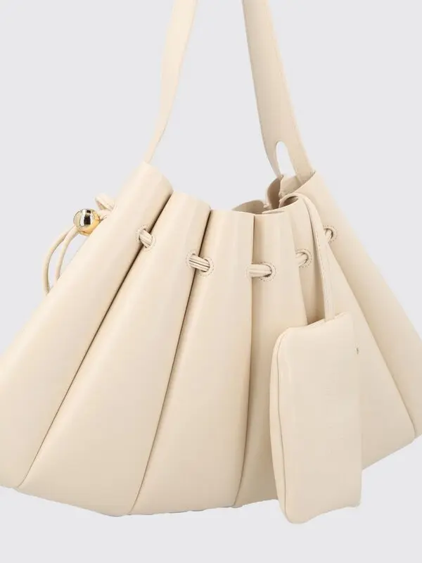 THEMOIRE Themoiré Calipso Pleated Vegan Leather Bag