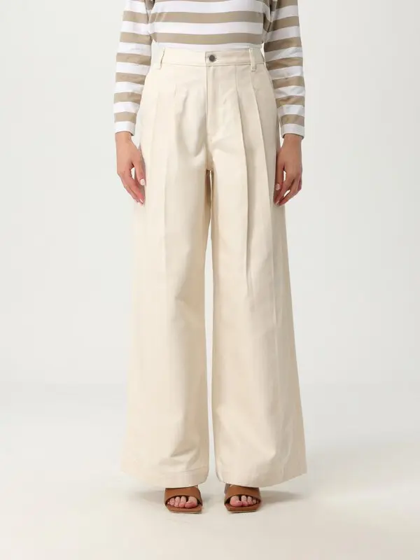 Theory Pleated Wide-leg Trousers