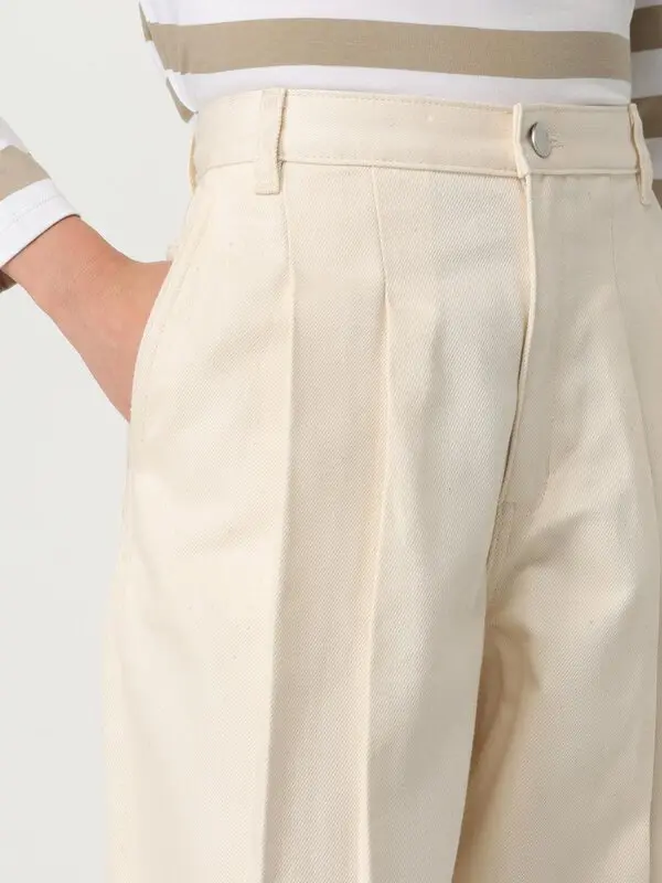 Theory Pleated Wide-leg Trousers