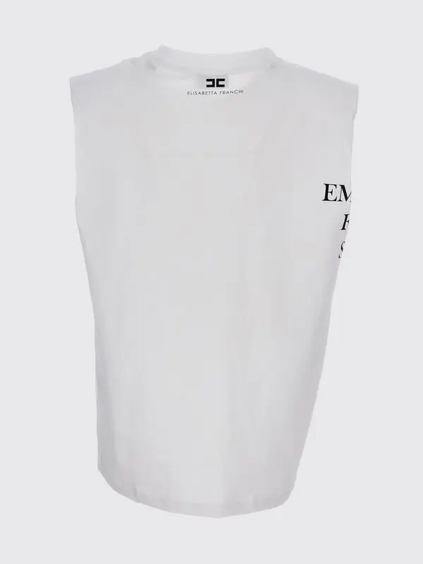 Elisabetta Franchi T-shirt Colour - White