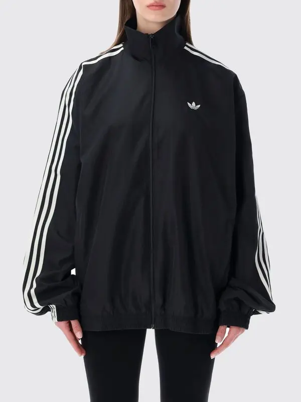 ADIDAS ORIGINALS Recycled Polyester Hoodie With Logo - Black