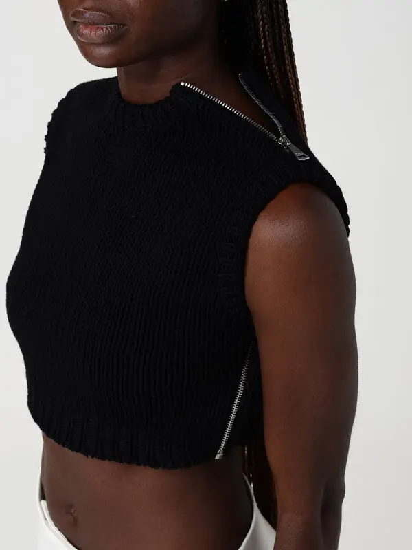 Max Mara Knitted Cropped Top